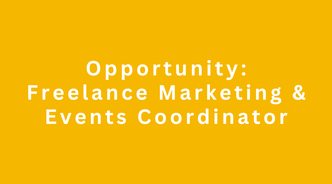Opportunity: Freelance Marketing & Events Coordinator - Lapidus